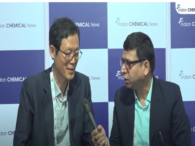 We are exploring collaboration with Indian companies for base chemicals ...