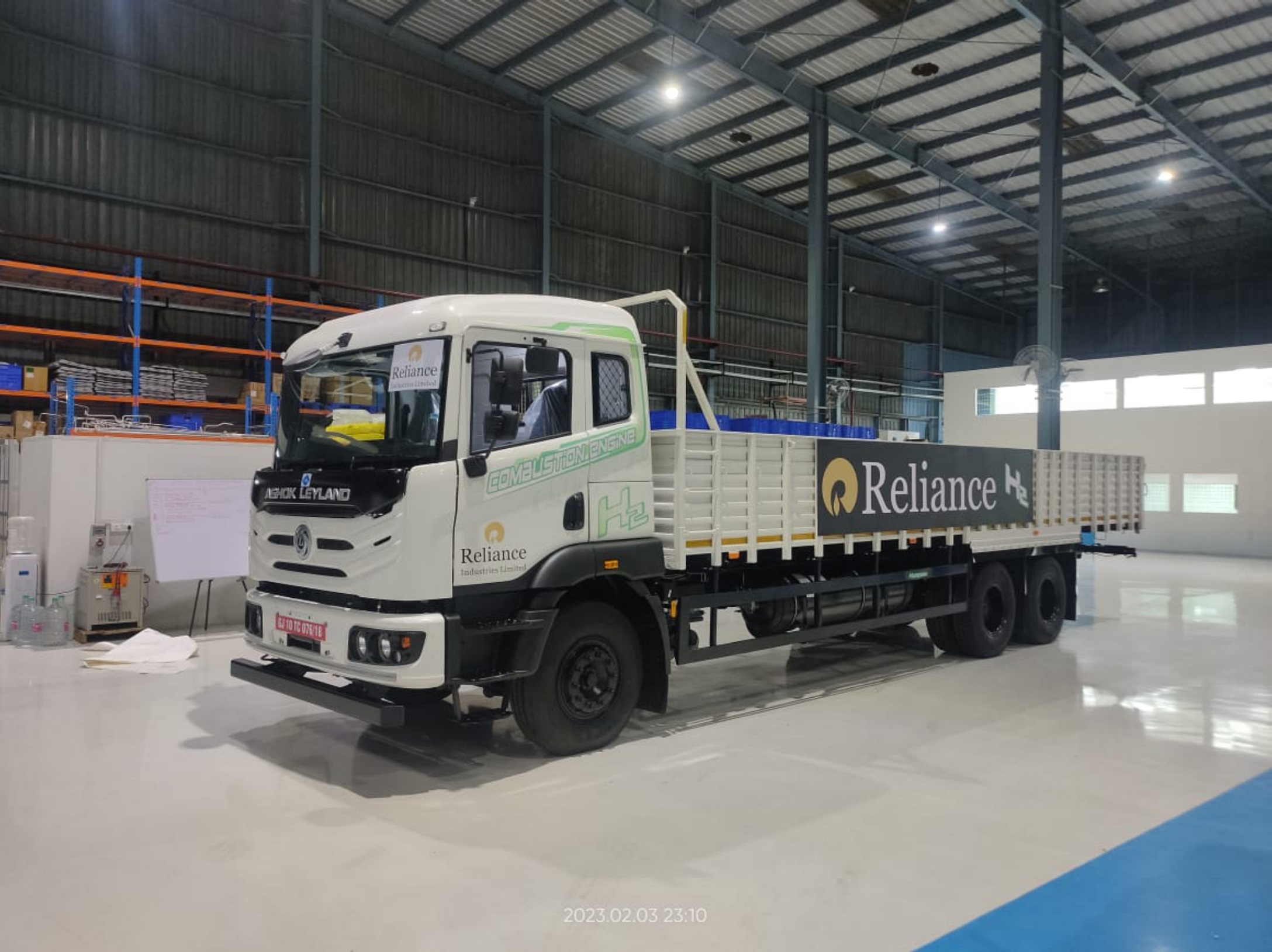 RIL unveils India’s first Hydrogen Combustion Engine technology for ...